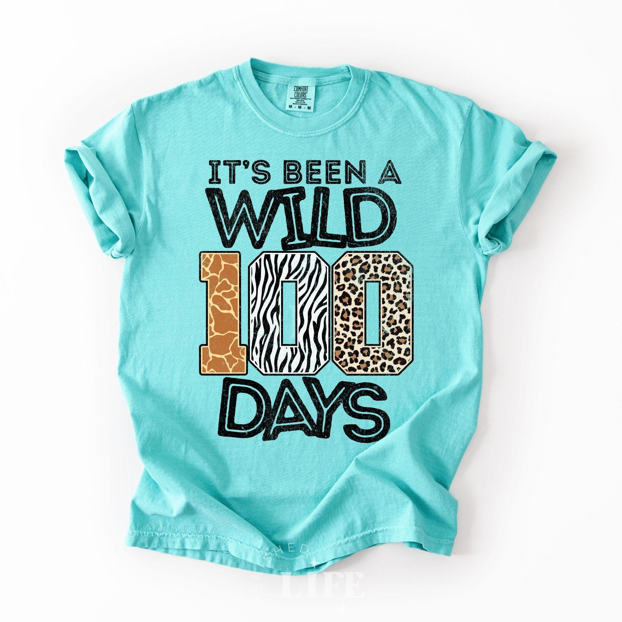 100 Days of School PNG Teacher It's Been A Wild 100 Days SVG Leopard ...