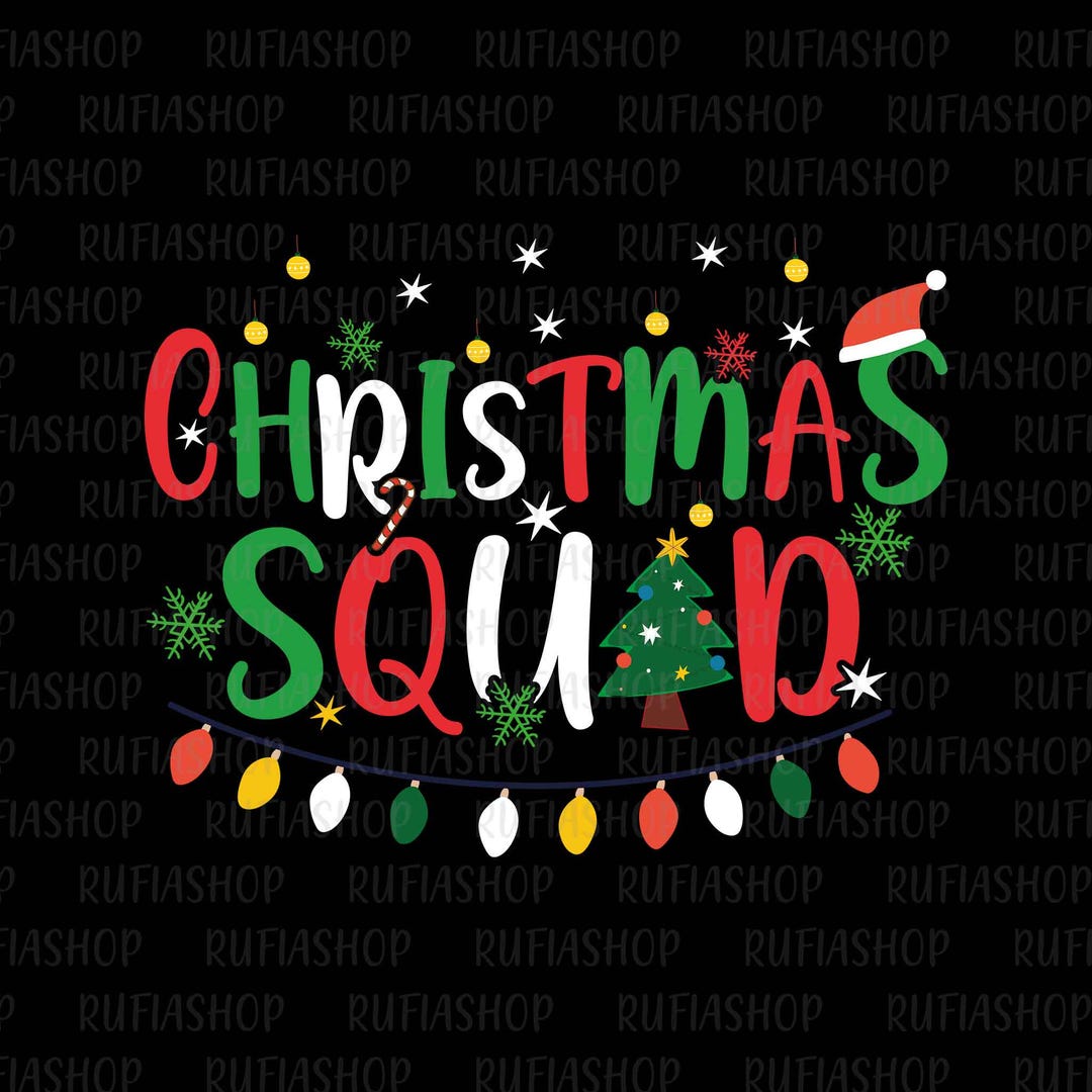 Christmas Squad Png, Morning Squad Png, Happy Christmas, Family ...