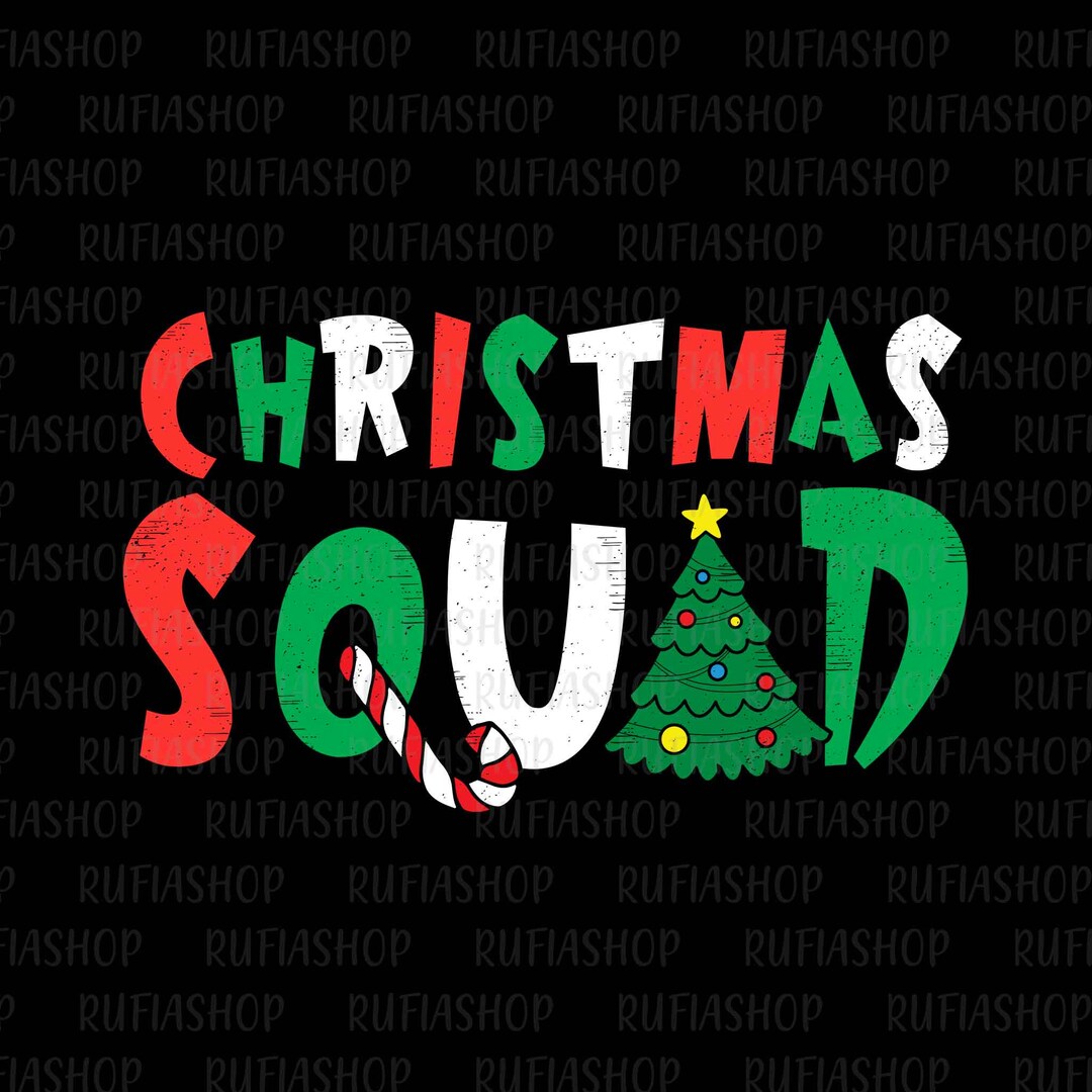 Christmas Squad Png, Morning Squad Png, Happy Christmas, Family ...