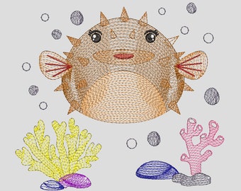 Crab Embroidery Digitize, Ocean Embroidery Digitize, Beach EMB Digitize ...