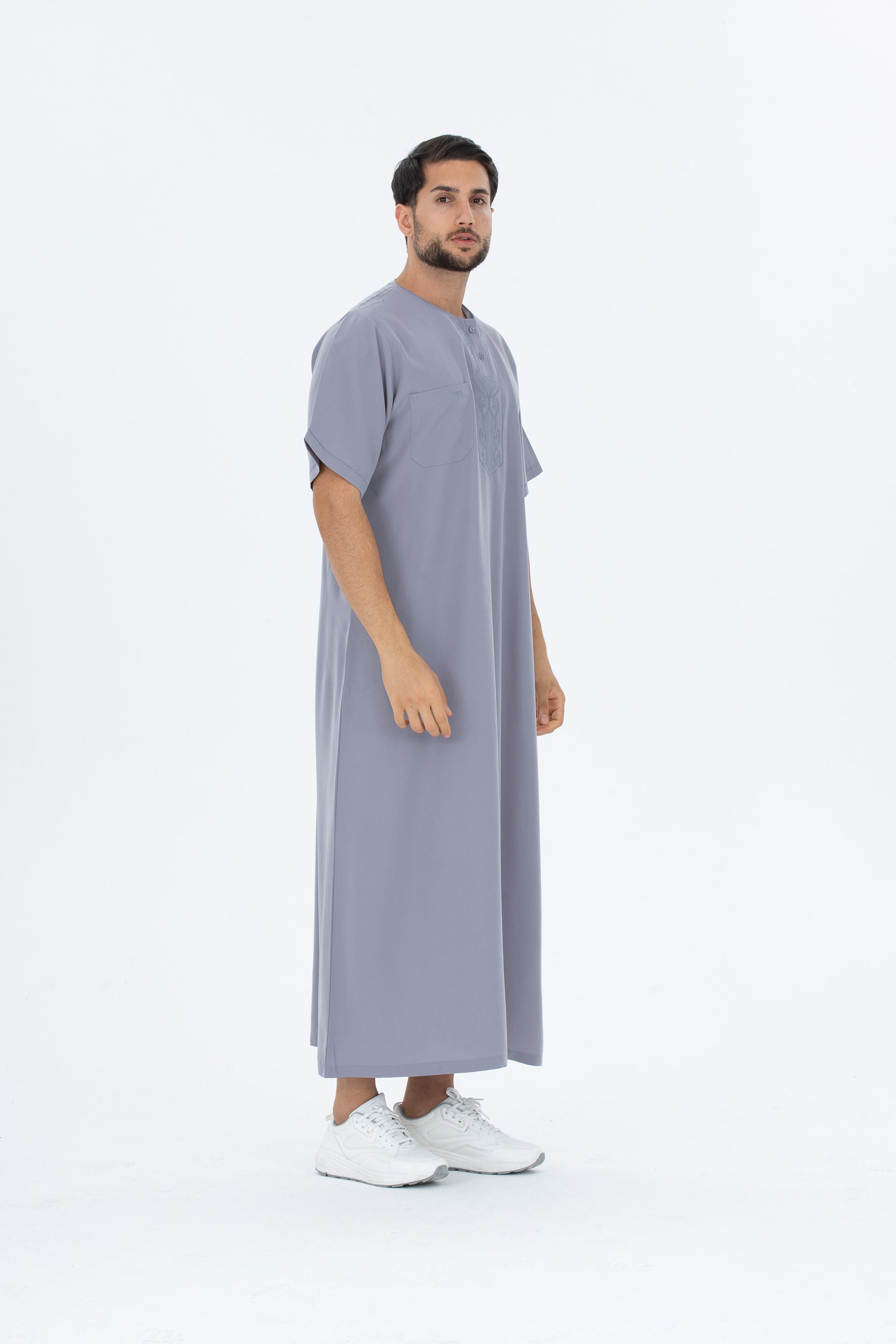 Premium Muslim Moroccan Thobe, Muslim Djellaba, Man Jubbah Clothing ...