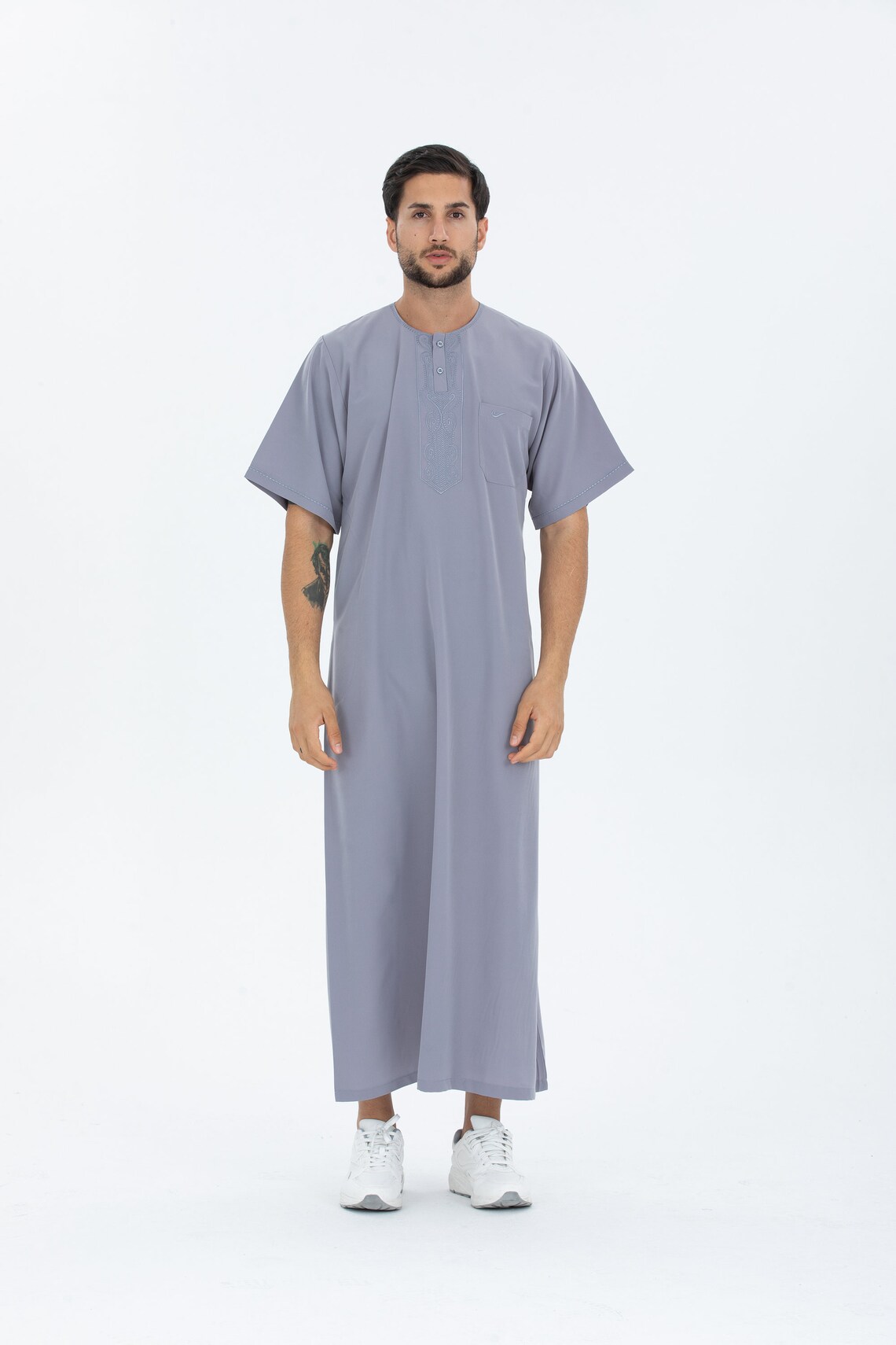 Premium Muslim Moroccan Thobe, Muslim Djellaba, Man Jubbah Clothing ...