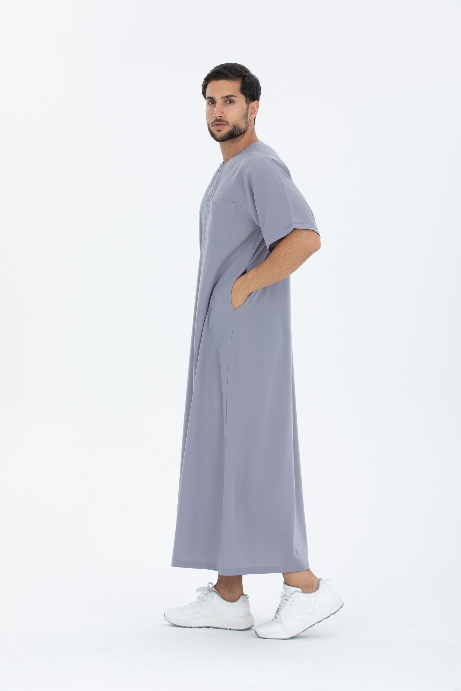 Premium Muslim Moroccan Thobe, Muslim Djellaba, Man Jubbah Clothing ...