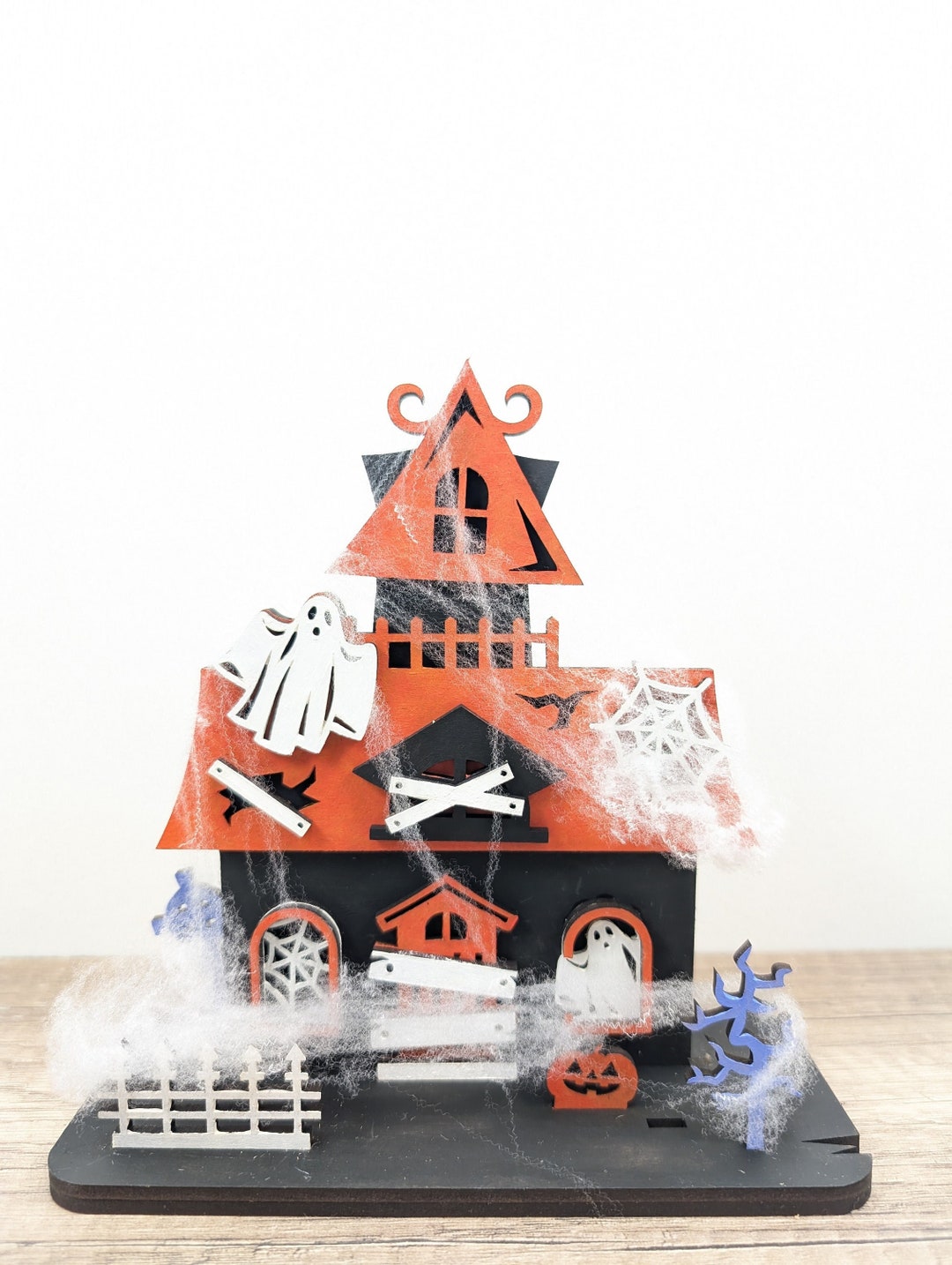 DIY Halloween Assembly Kit Haunted House Halloween Decoration Do It ...