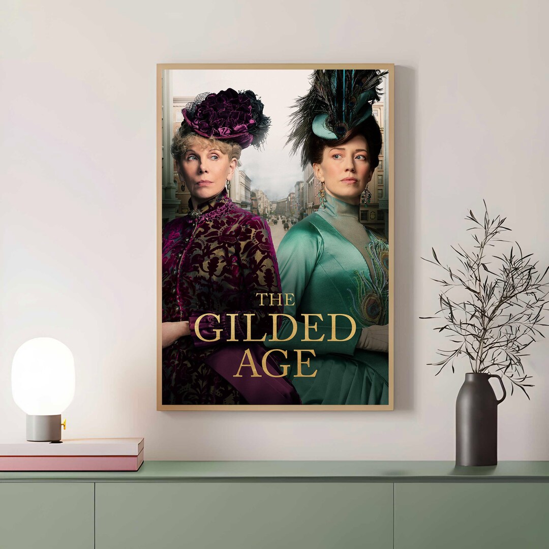 The Gilded Age Movie Poster, Canvas, Wall Decor, Wall Art, Movie Poster ...