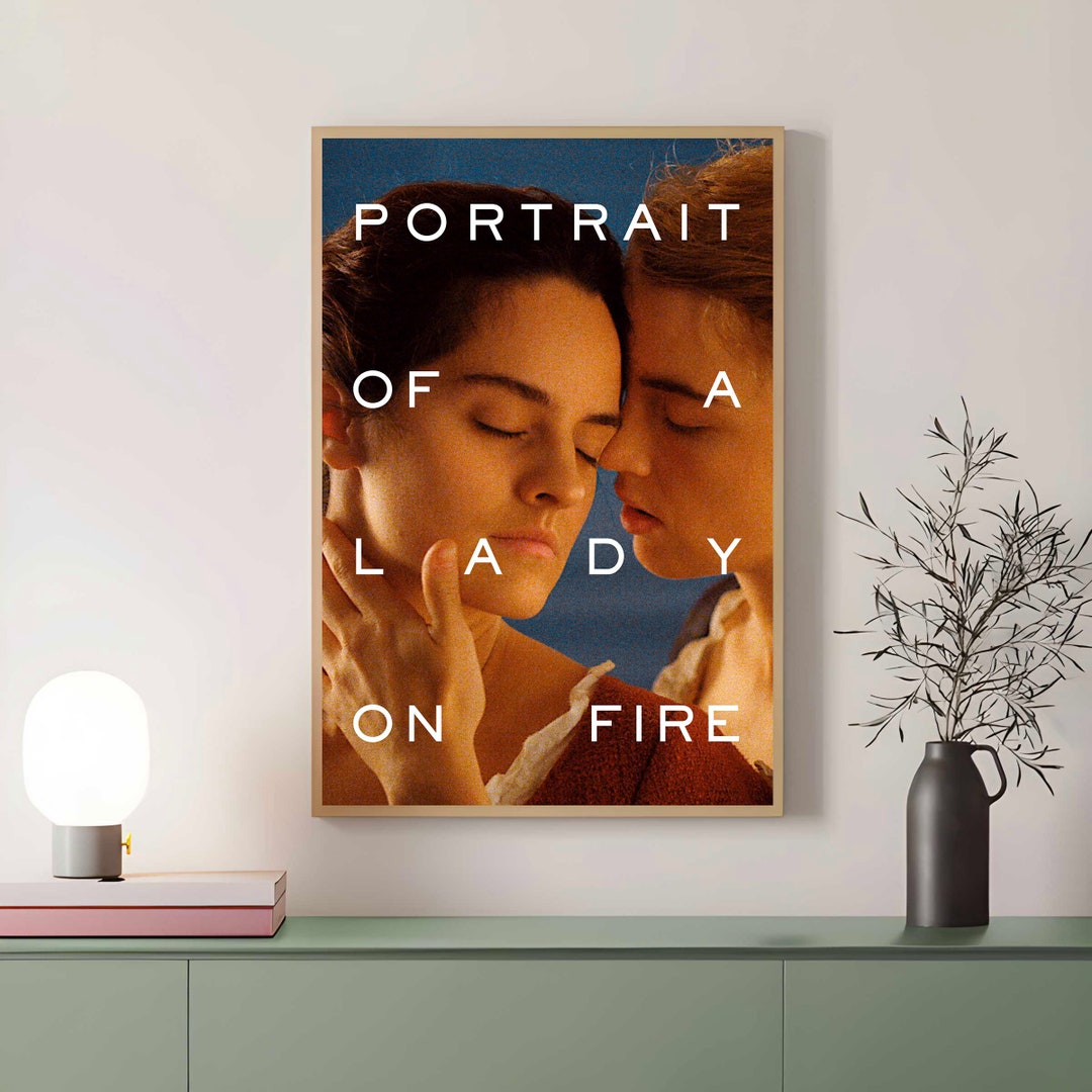 Portrait of a Lady on Fire Movie Poster, Canvas, Wall Decor, Wall Art ...