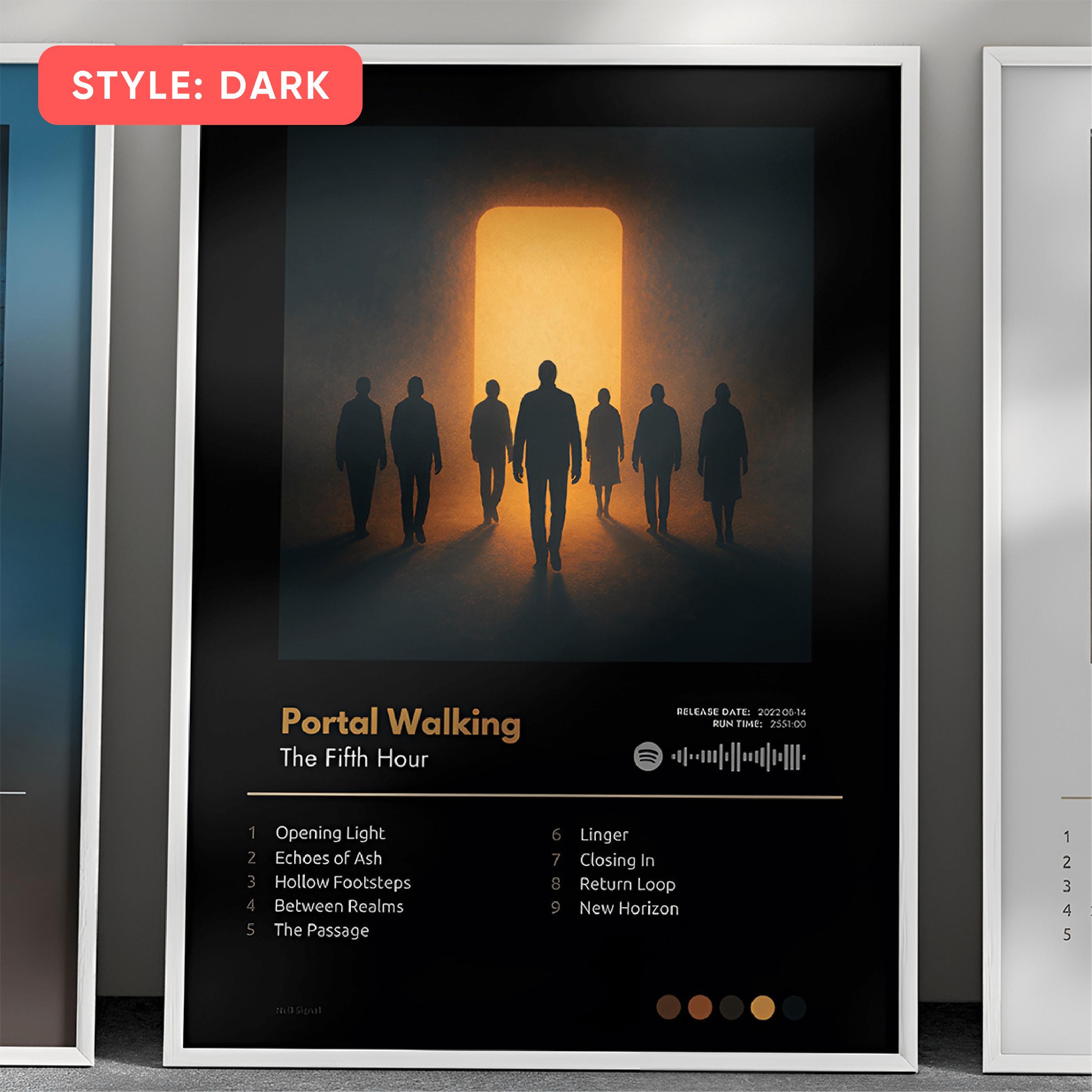 Custom Album Poster – Album Cover & Tracklist Print, Printable Digital ...