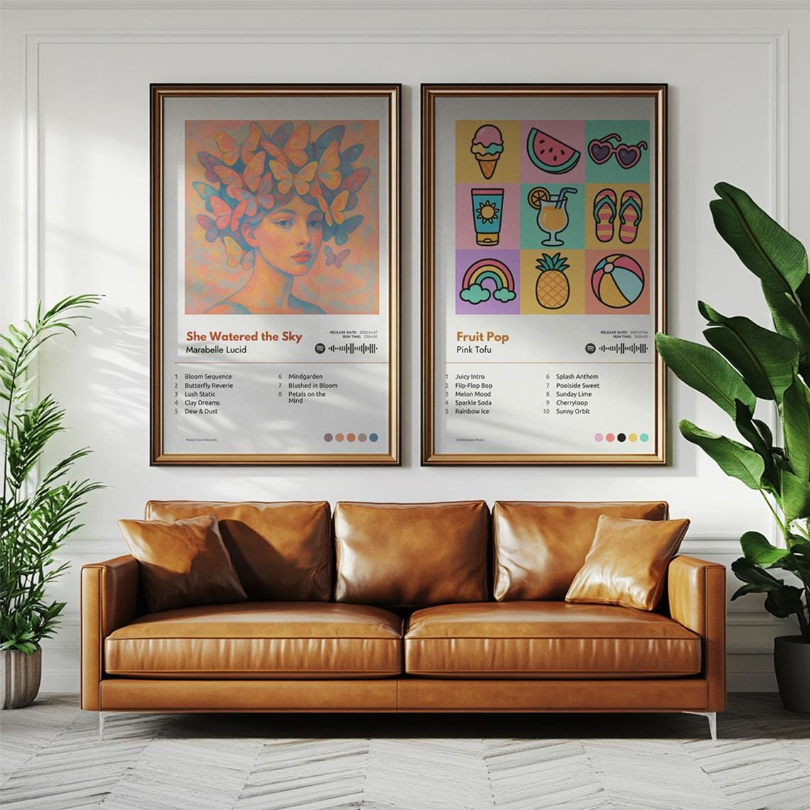Custom Album Poster – Album Cover & Tracklist Print, Printable Digital ...
