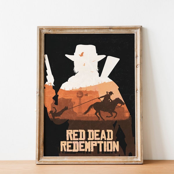 Rdr2 Poster - Etsy