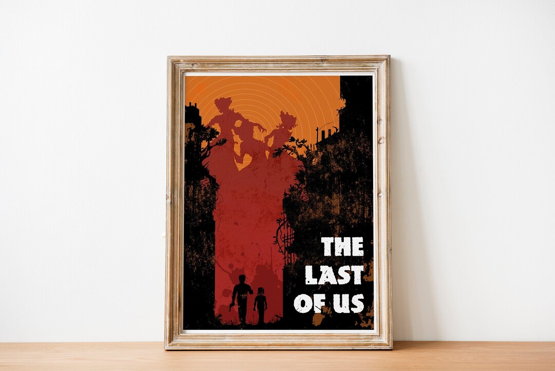 The Last of Us | the Last of Us Game | TLOU Poster | Minimalist Wall ...