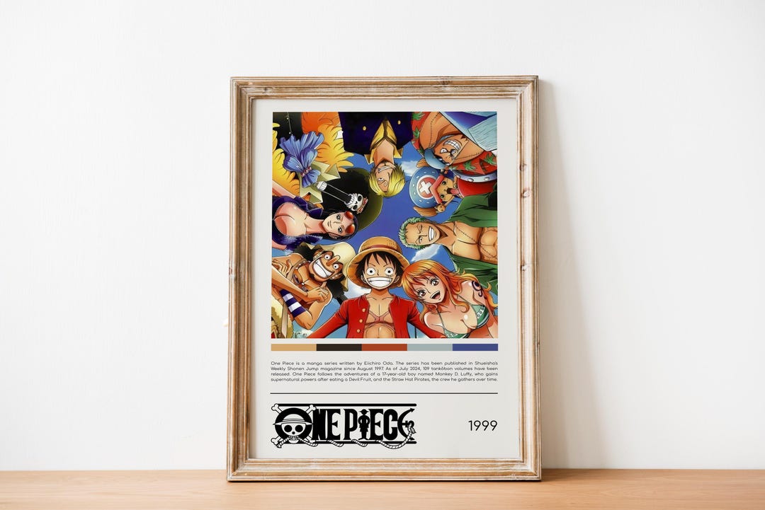 One Piece Poster | Anime-manga Poster Design | Printable Anime Poster ...