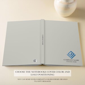 Custom Logo Journal: Personalized Corporate Notebook, Bulk Office Gifts ...