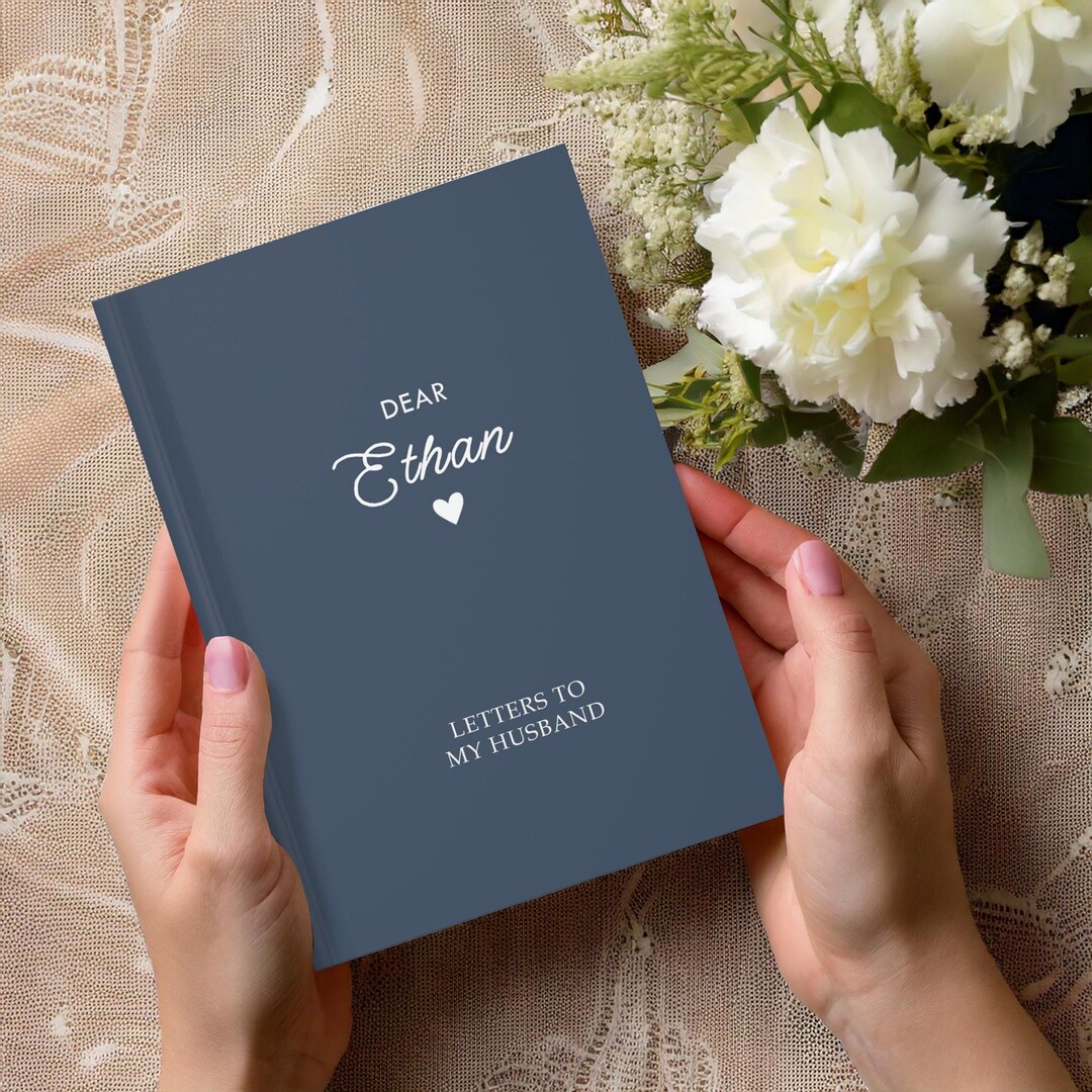 Letters to My Husband Custom Notebook, Valentine Gift From Girlfriend ...