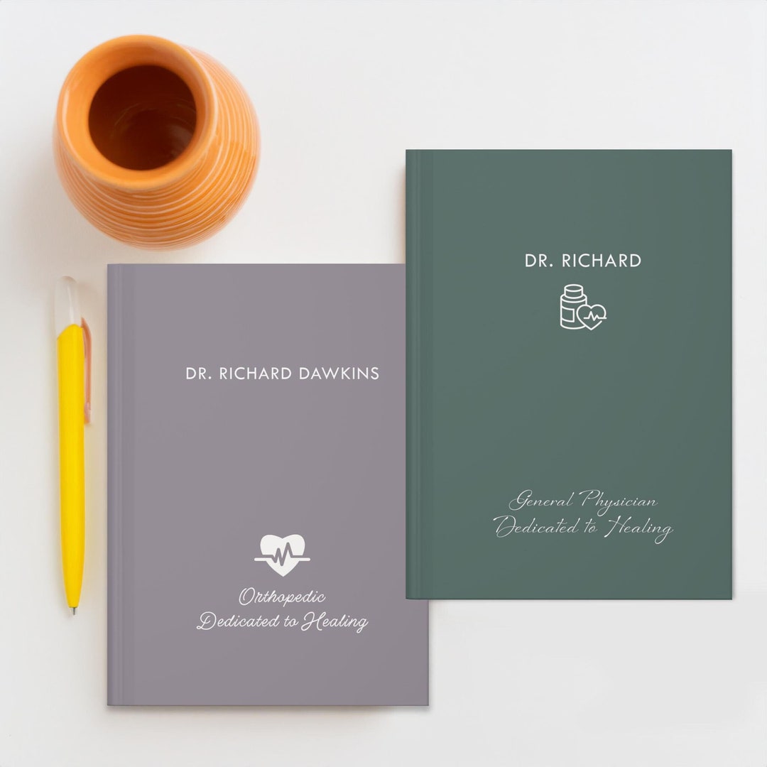 Personalized Doctor's Journal: Custom Medical Notebook, GP Gift - Etsy