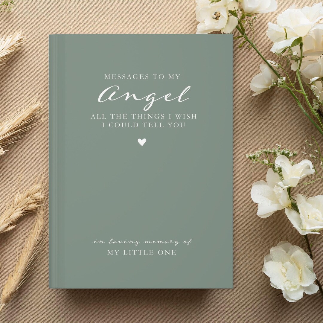 Personalized Baby Memorial Journal: Sympathy Gift - Etsy
