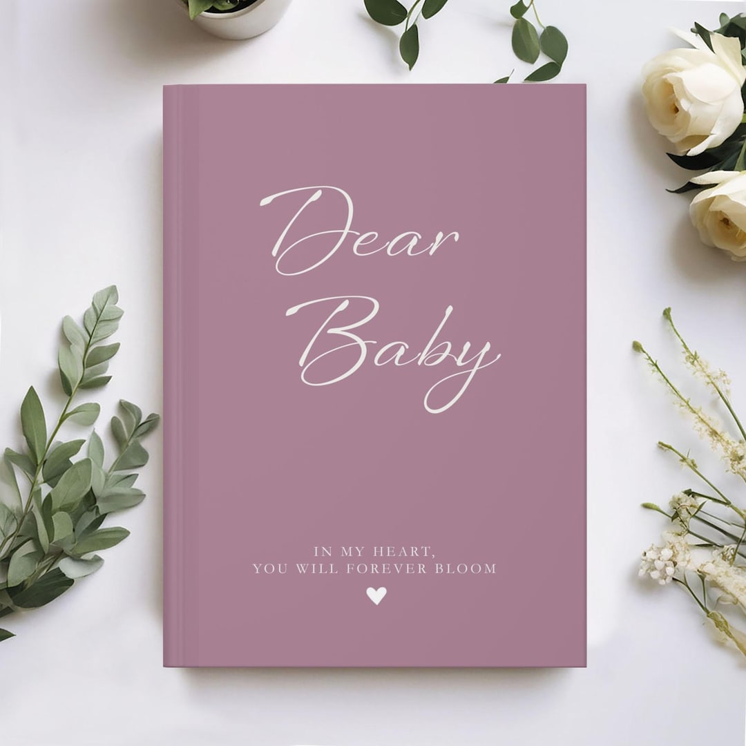 Miscarriage Keepsake Journal, Baby Loss Memorial Diary, Loss of ...