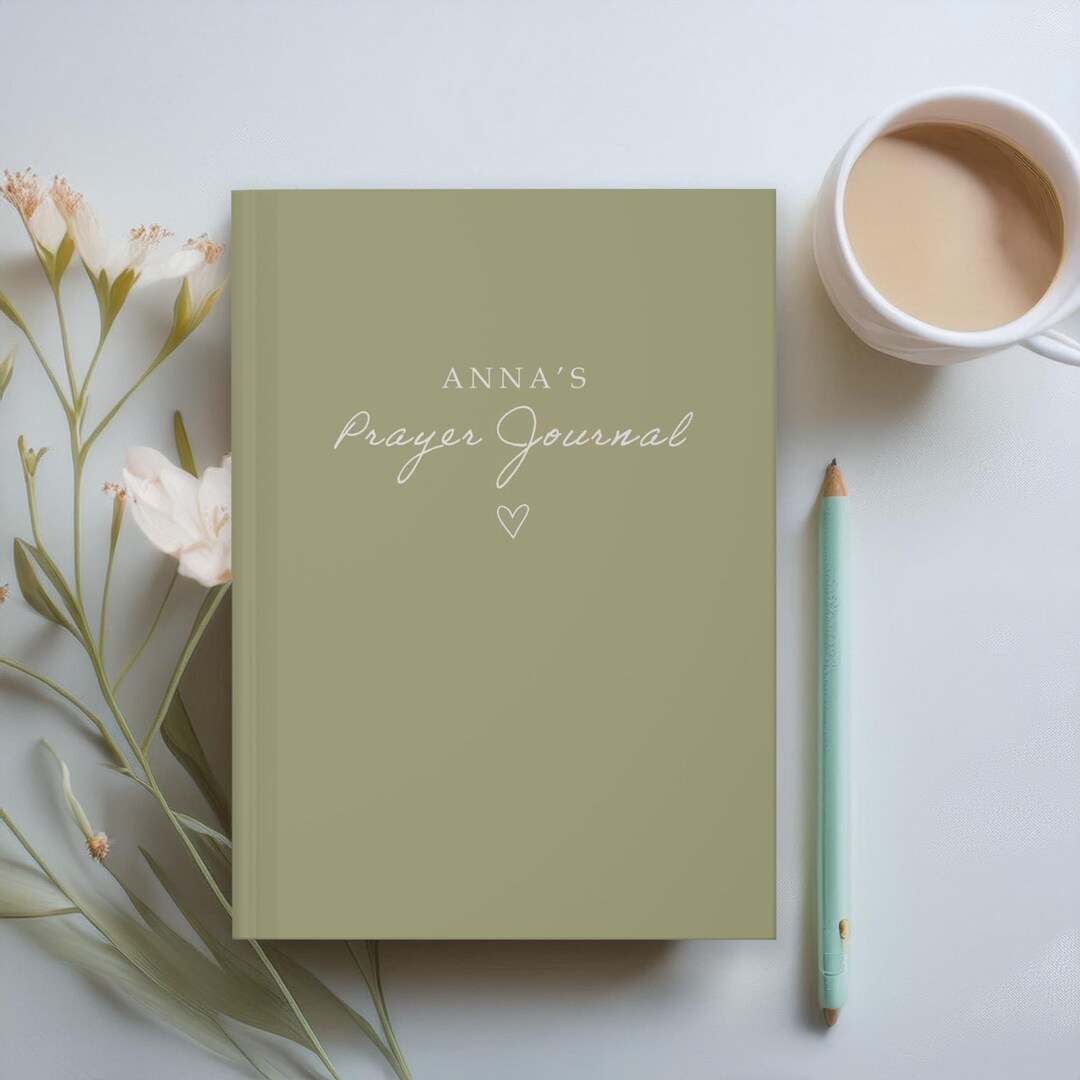 Personalized Prayer Journal, Custom Prayer Notebook, Giftable Prayer ...
