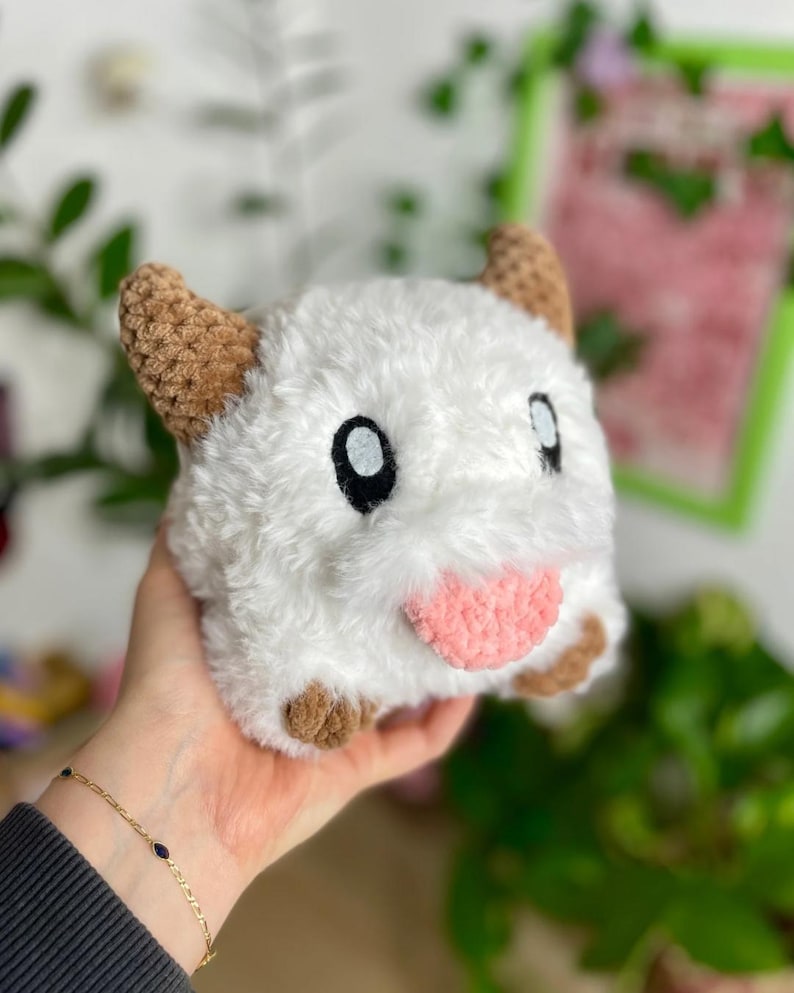 CROCHET PDF PATTERN - Poro League of Legends Amigurumi - Porosnax ...