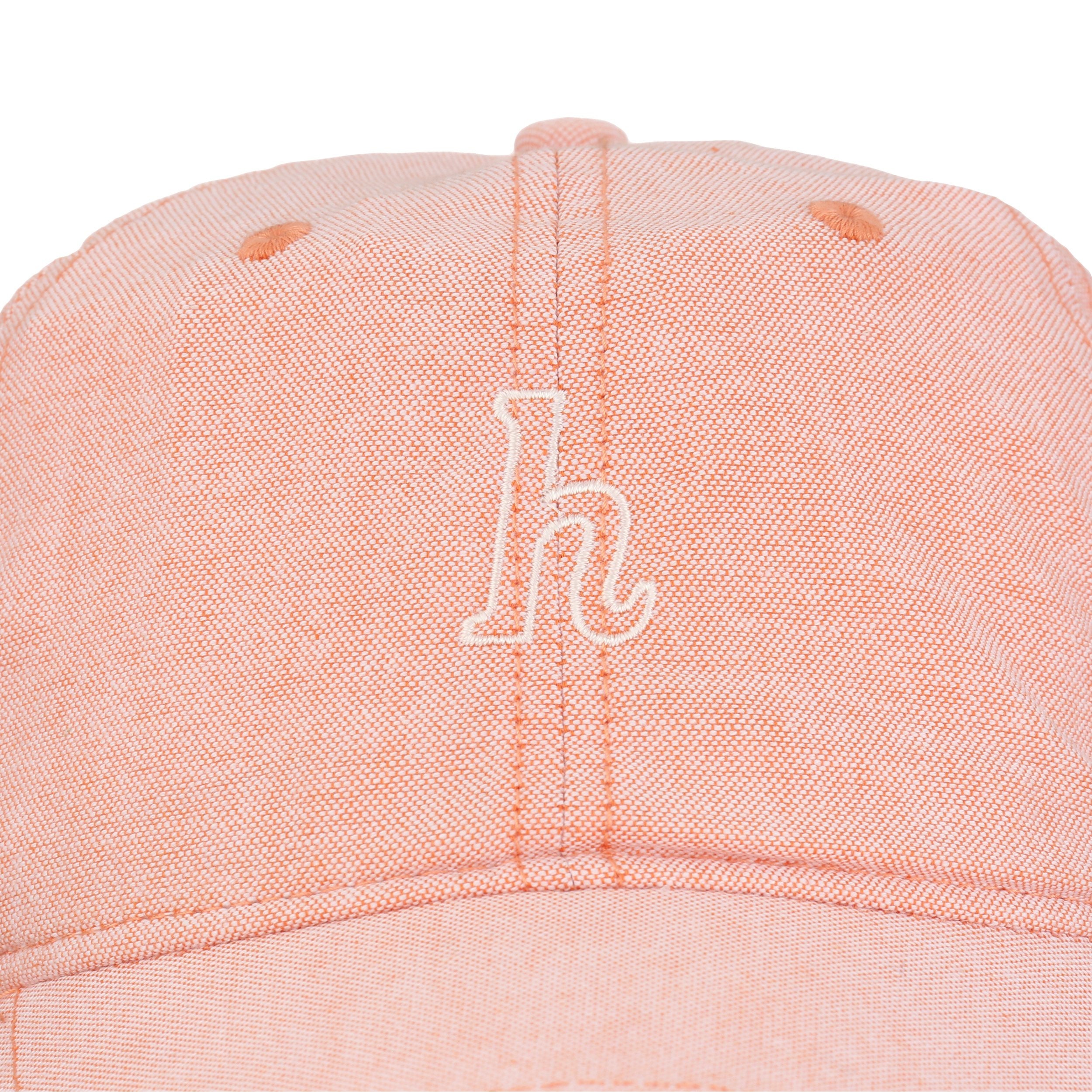 Chambray Ball Cap - Peach/white - Etsy
