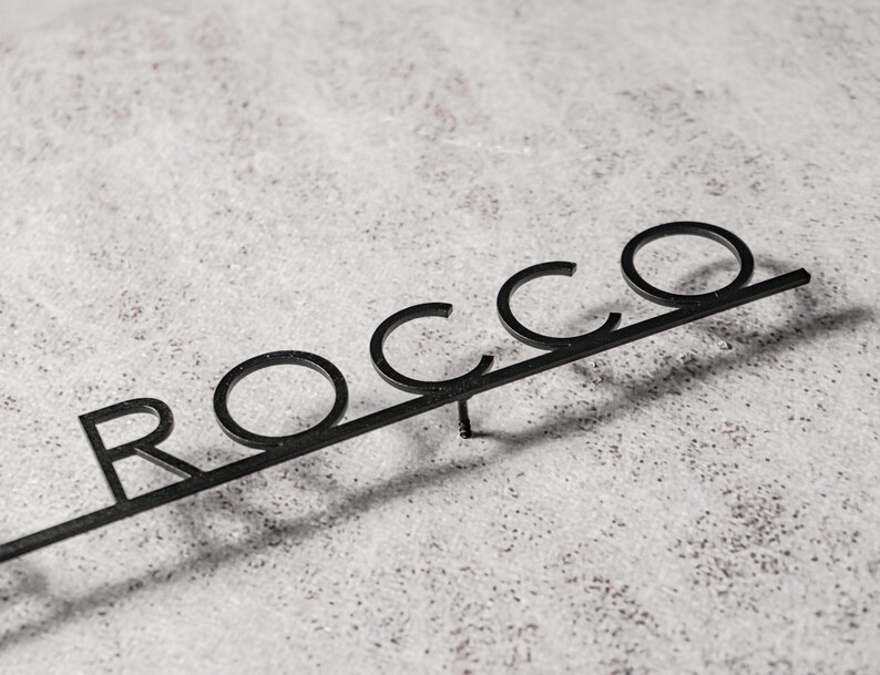 Personalized Sign, Last Name Established Sign, Family Name Sign, Metal ...