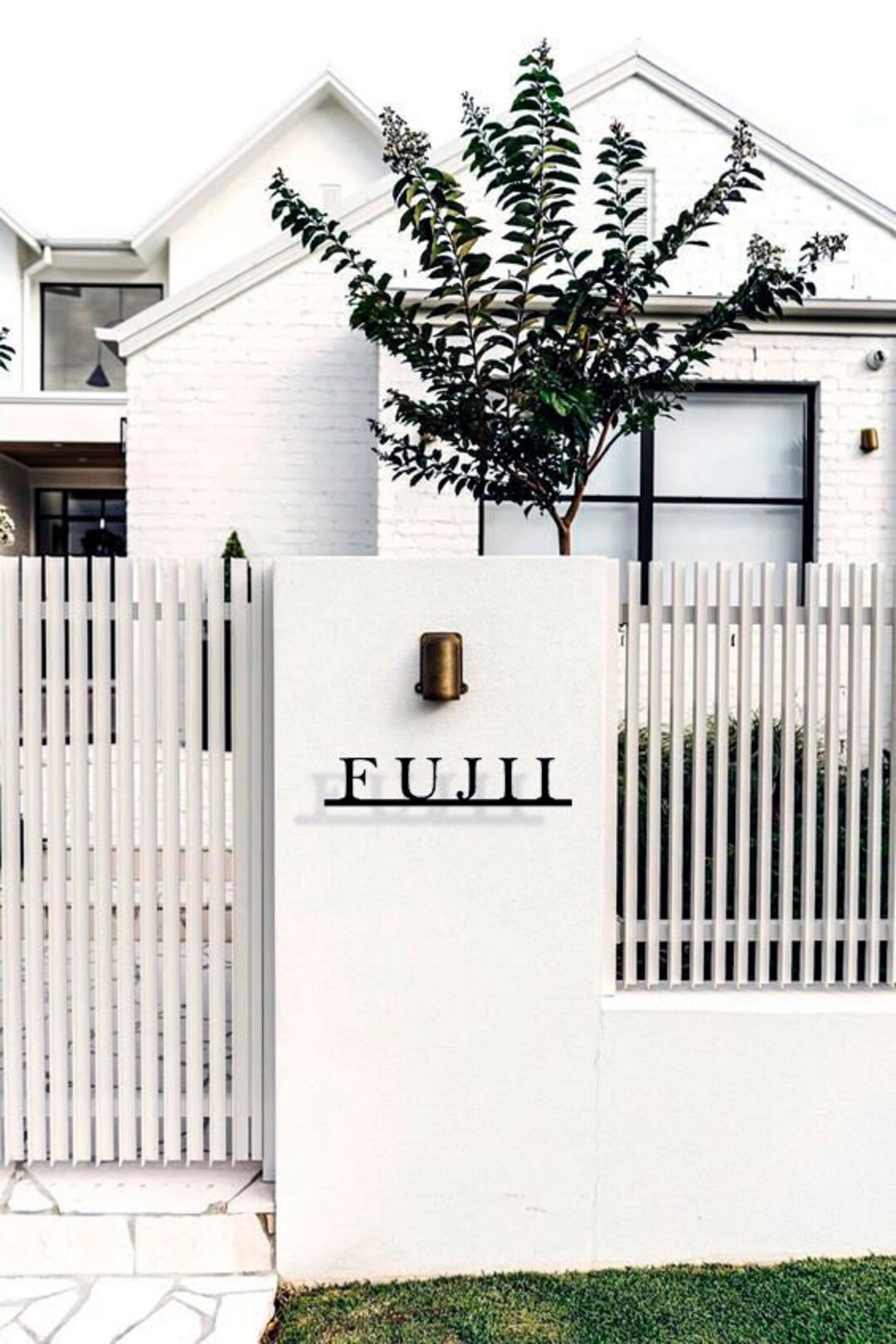 Custom Metal Villa Name Sign for Outdoor Install - Etsy