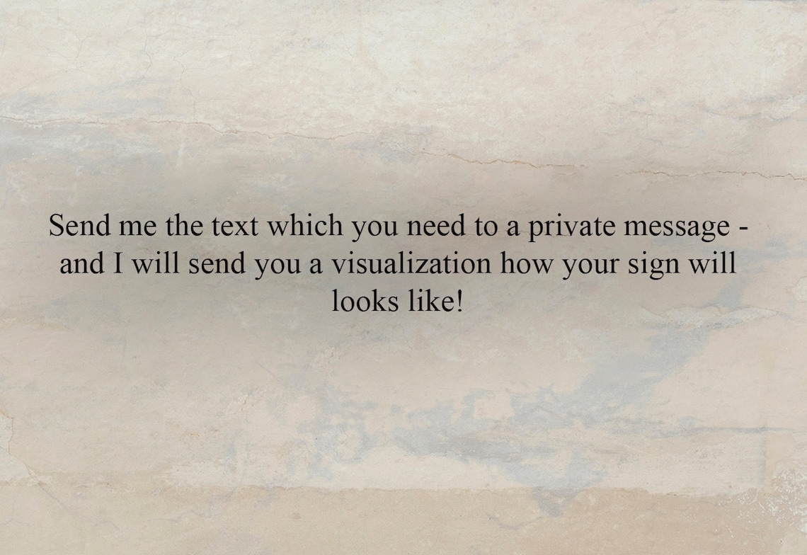 Custom Sign, Your Custom Text Metal Sign, Your Logo Here, Metal Sign ...