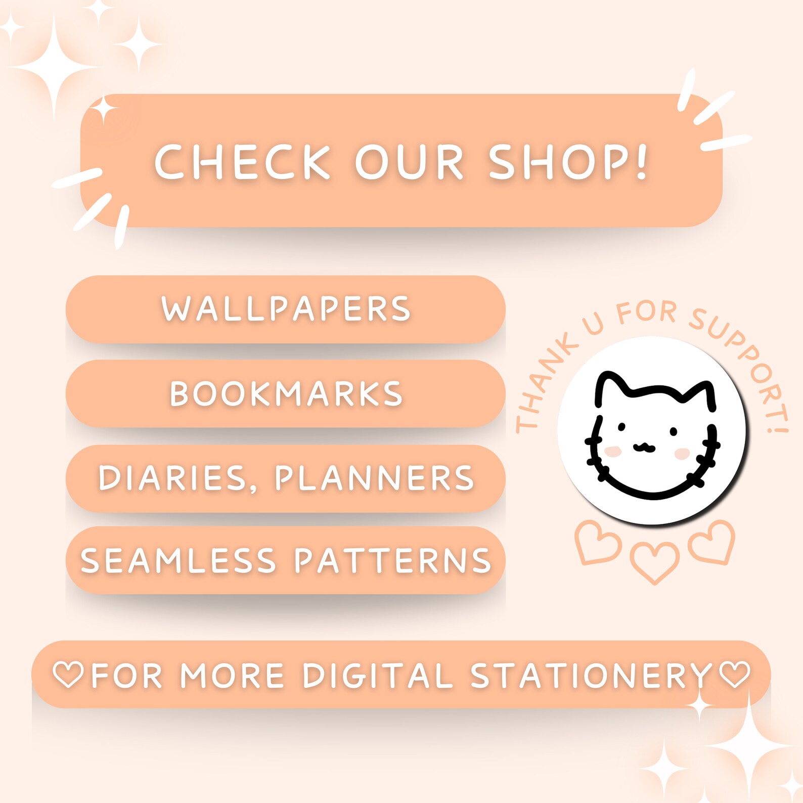 Cute Sakura Digital Planner Printable Planner Stickers Weekly Planner ...