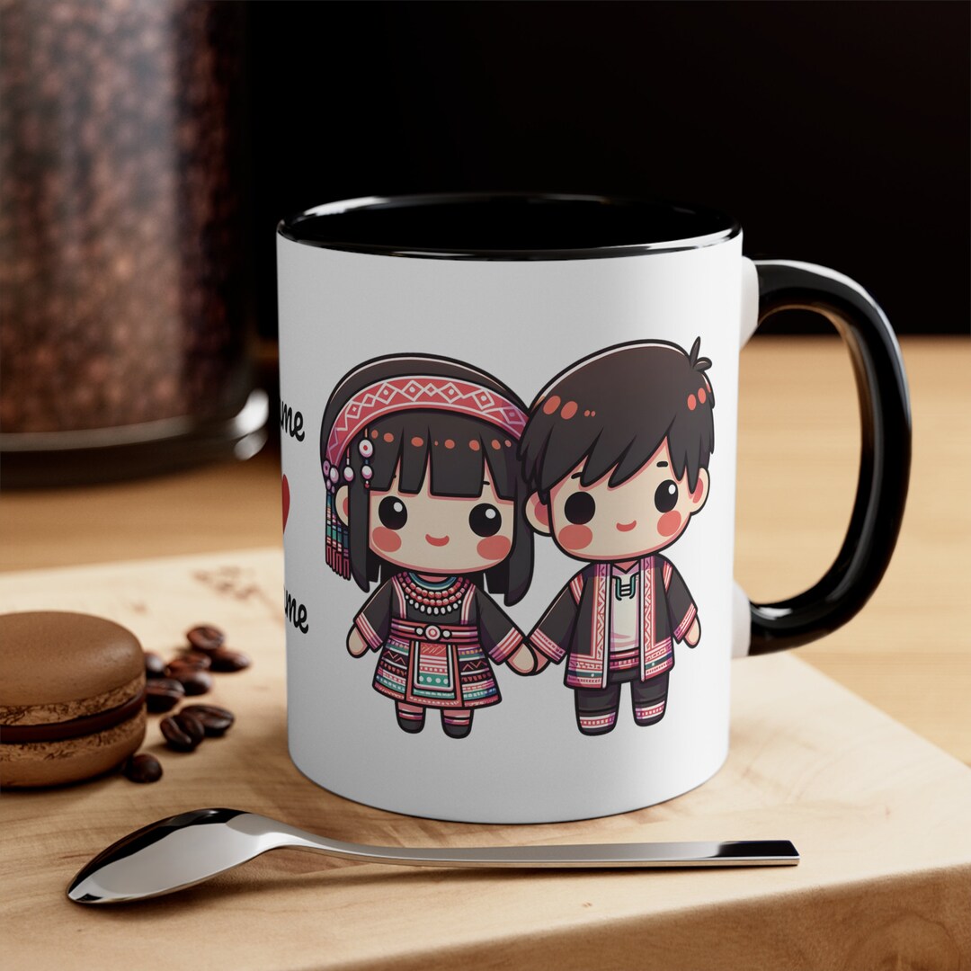 Hmong Couple Traditional Hmong Clothes Collection 4 Personalized Cute ...