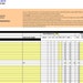 Hotel / Restaurant Budget - Excel Workbook - Etsy