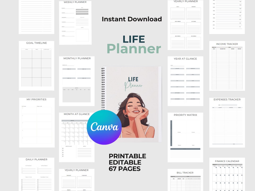Ultimate Life Planner, Goal Setting, Habit Tracking, and Wellness ...