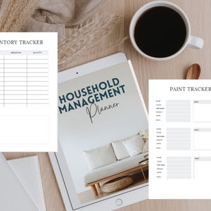 Household Planner, Printable Household Management Binder, Household ...
