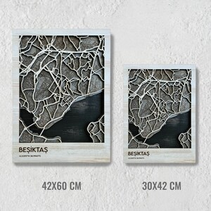 Personalized Besiktas FC Stadium Map - Football Wall Decor ...