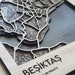 Personalized Besiktas FC Stadium Map - Football Wall Decor ...