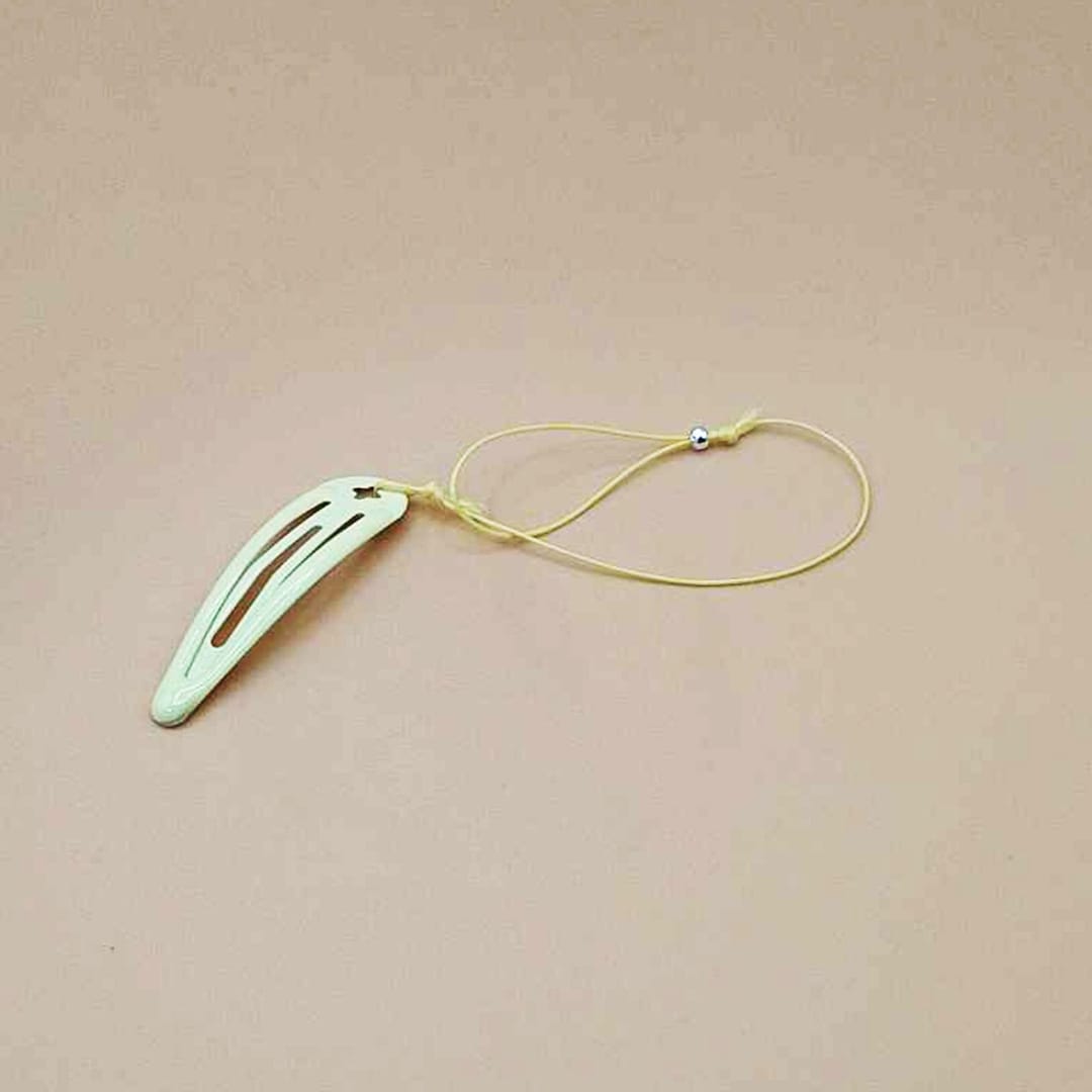 Yellow Retaining Safety Line With Hair Clip for Baha, Osia, Kanso ...