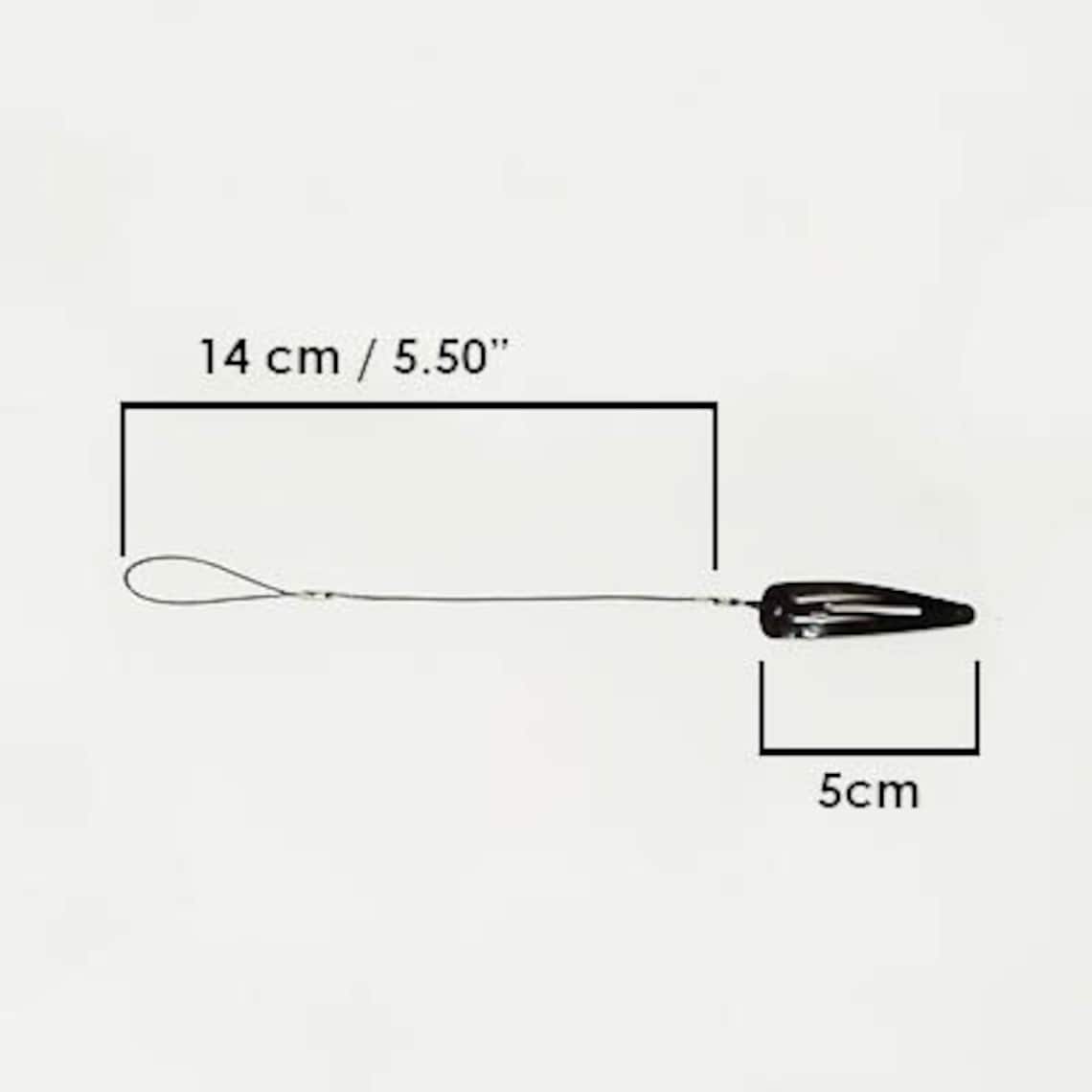 Retaining Safety Line With Hair Clip for Baha, Osia, Kanso, Adhear ...