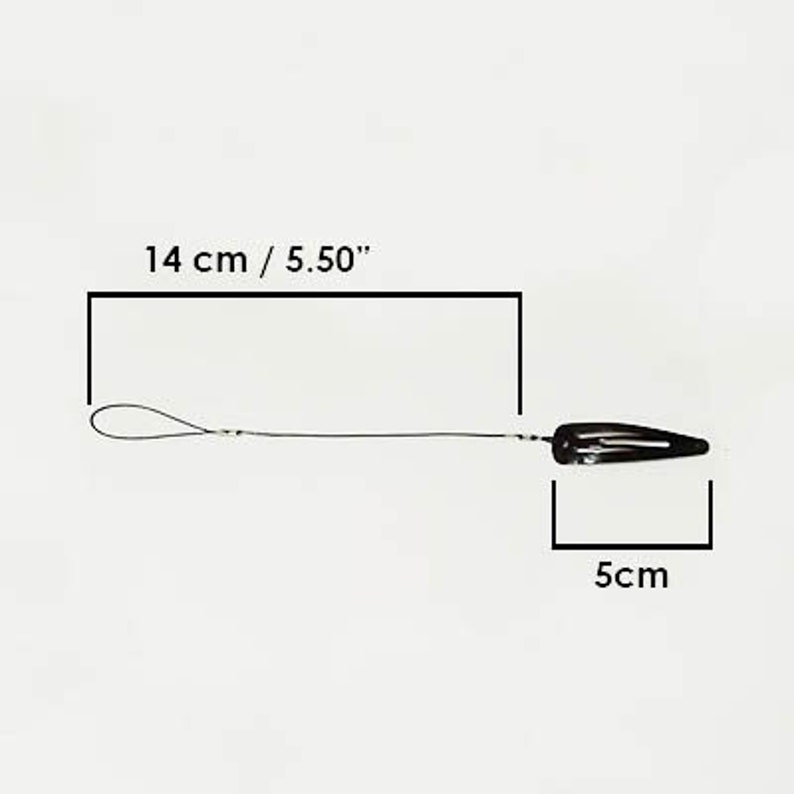Retaining Safety Line With Hair Clip for Baha, Osia, Kanso, Adhear ...