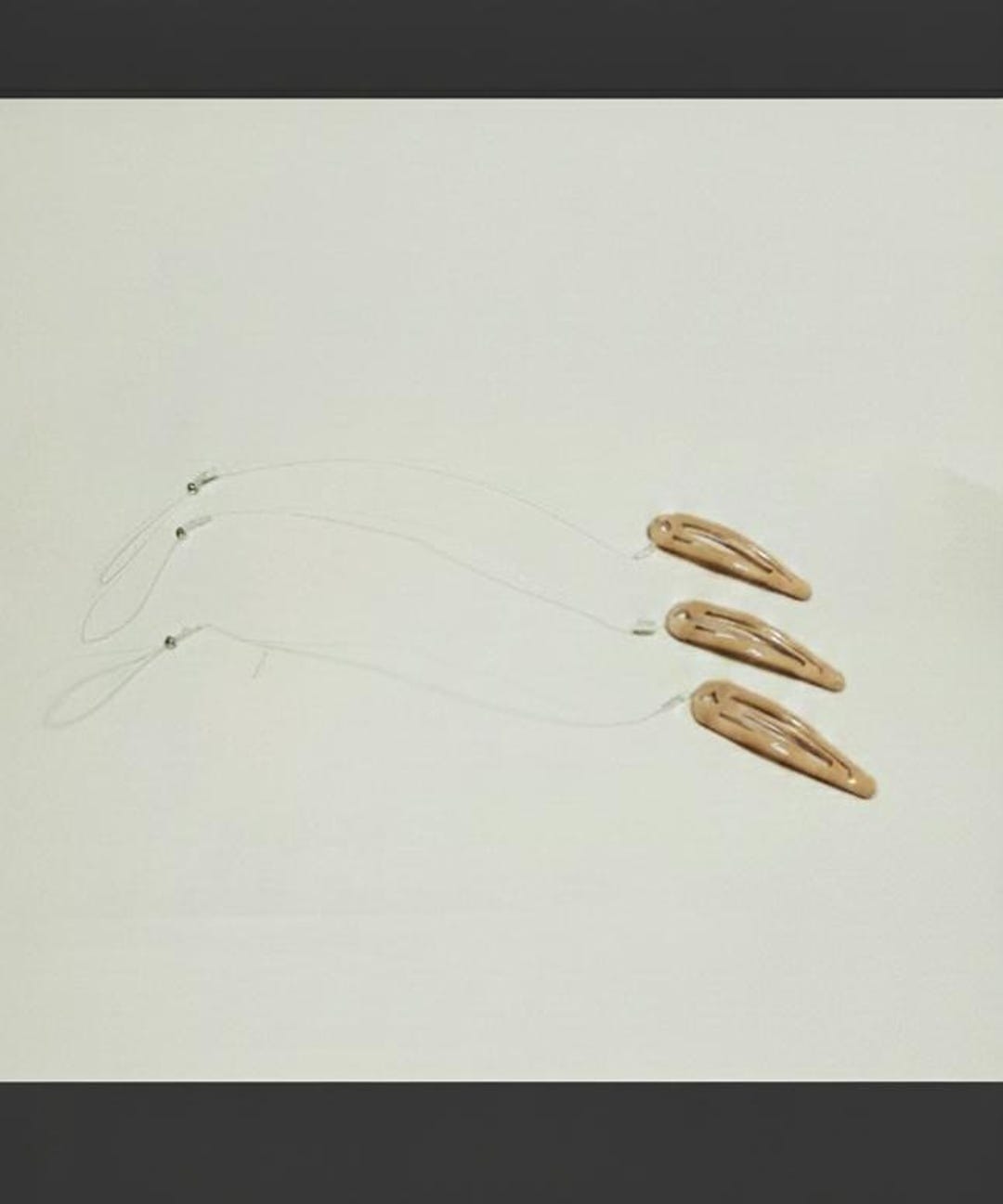 3pcs Cochlear Implant Baha Kanso Osia Ponto Adhear Safety Clip: Brown ...