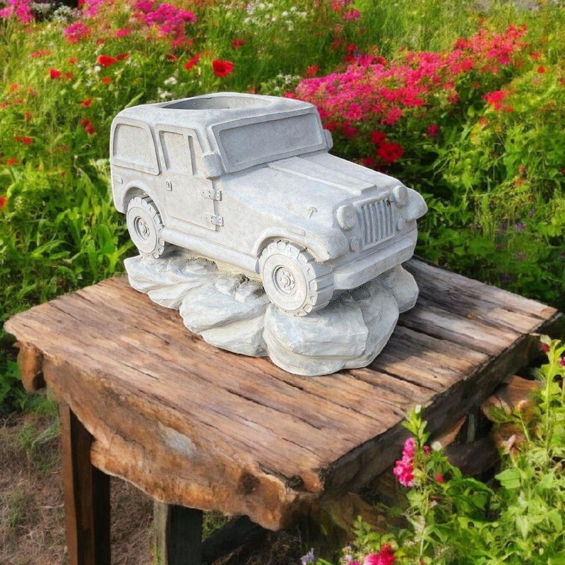 Jeep Planter - Etsy