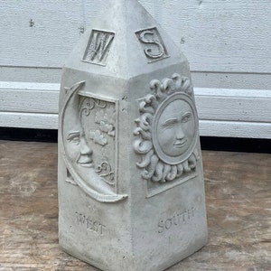 Large Directional Marker Outdoor Sculpture for Garden Four Season ...