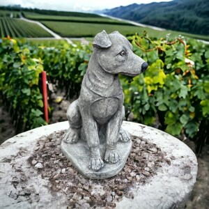 Massive Jack Russell Dog Statue Pet Memorial Sculpture Realistic Jack ...