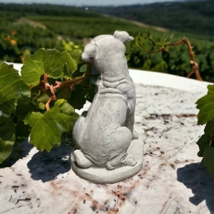 Garden Jack Russell Terrier Figure Outdoor Massive Dog Memorial Statue ...