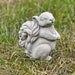 Concrete Squirrel Sculpture Lawn Squirrel Stone Statue Cement Animal ...
