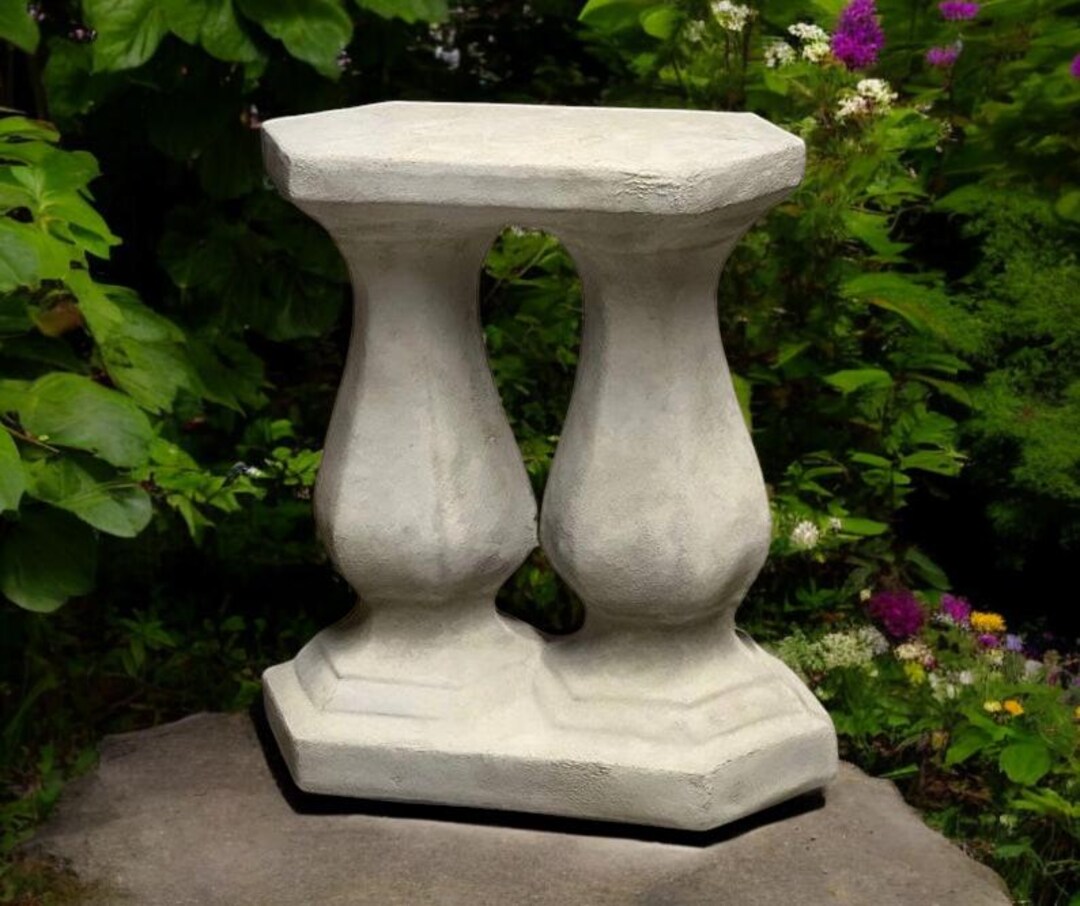 Large Baluster Leg Sculpture Large Greek Figure Concrete Massive ...