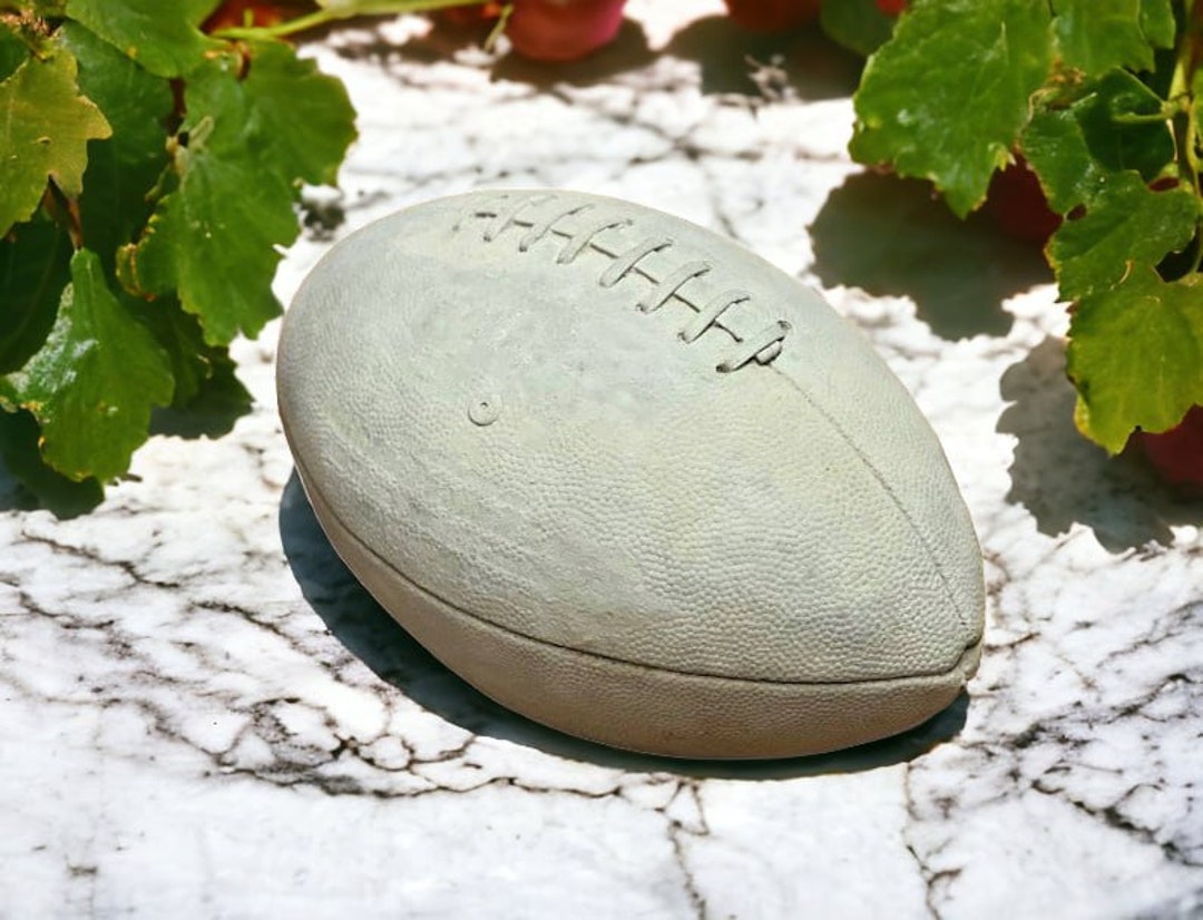 Cement Football Ball Figure Concrete Football Style Statue for Garden ...