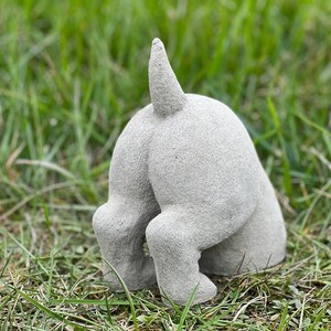 Concrete Digging Dog Statue Cement Dog Figure Gift for Pets Lovers ...