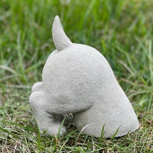 Concrete Digging Dog Statue Cement Dog Figure Gift for Pets Lovers ...