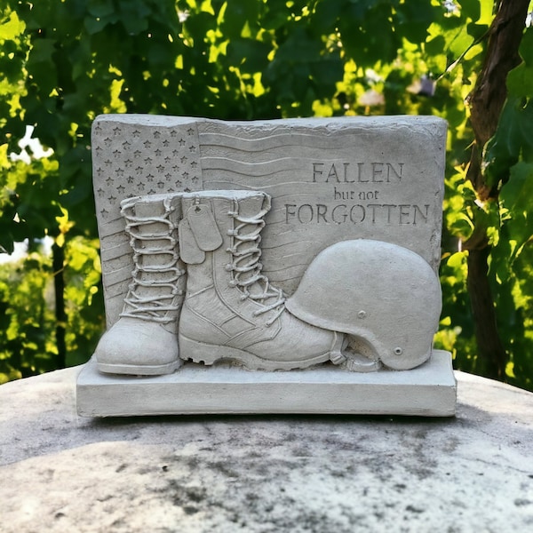 Army Fallen Soldier Grave Statue - Etsy