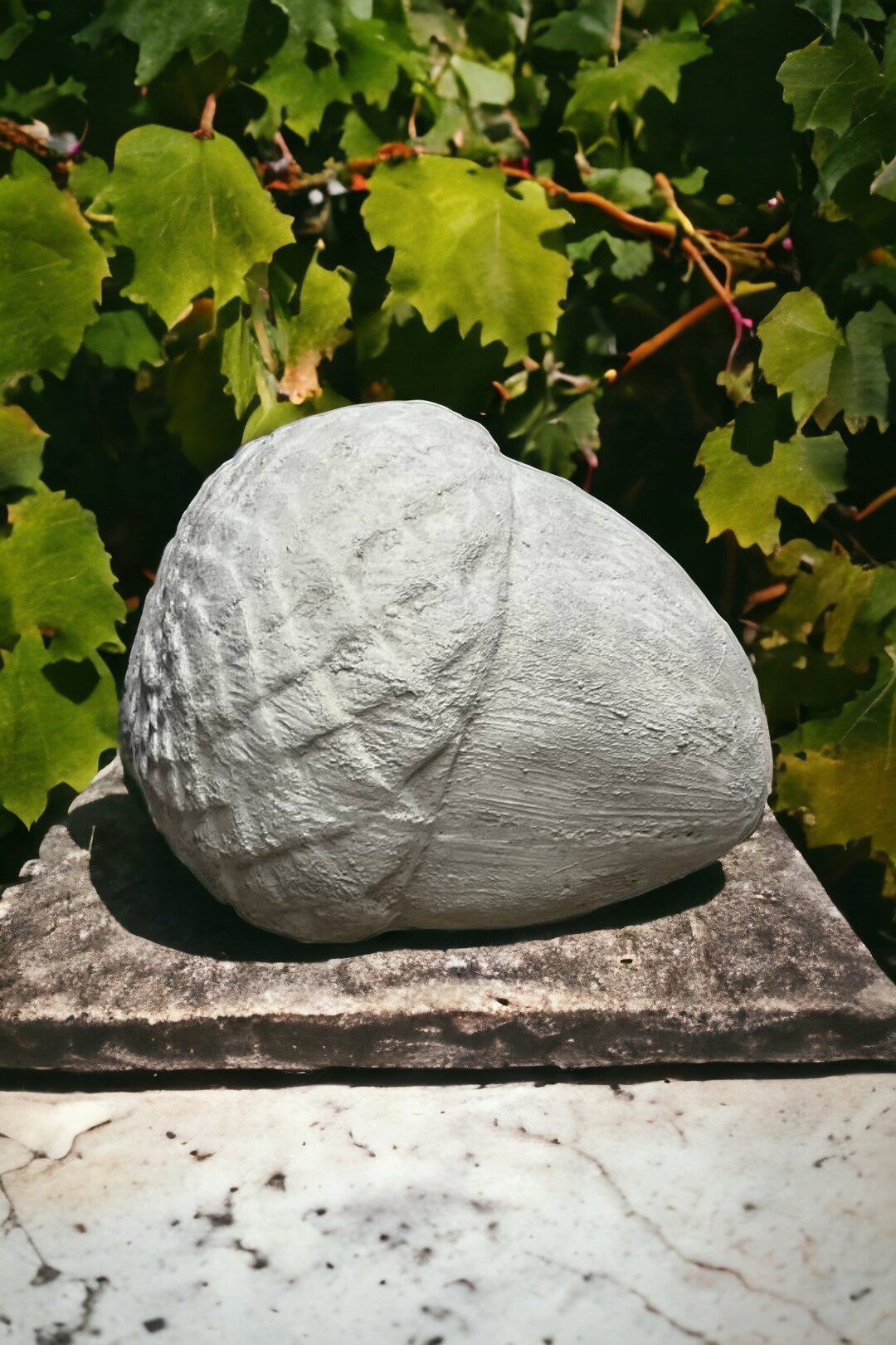 Massive Acorn Figurine Cement Nut Sculpture Autumn Acorn Statues for ...