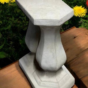 Large Baluster Leg Sculpture Large Greek Figure Concrete Massive ...