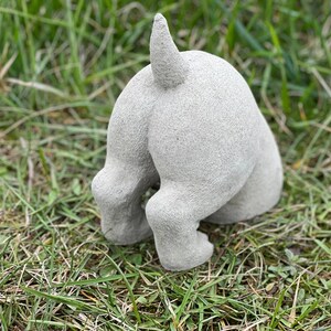 Concrete Digging Dog Statue Cement Dog Figure Gift for Pets Lovers ...